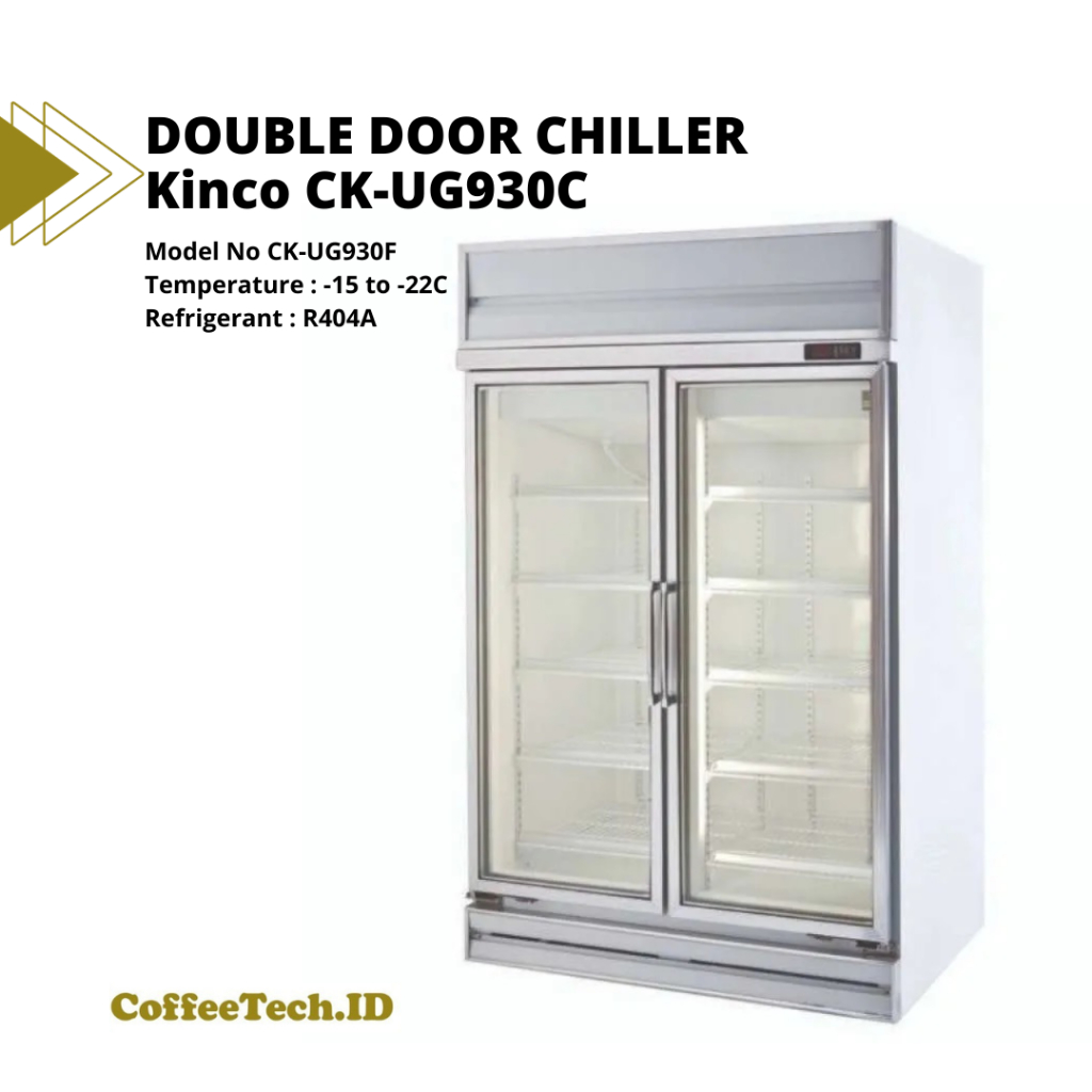 Jual Double Door Chiller Kinco Model CK-UG930C | Shopee Indonesia