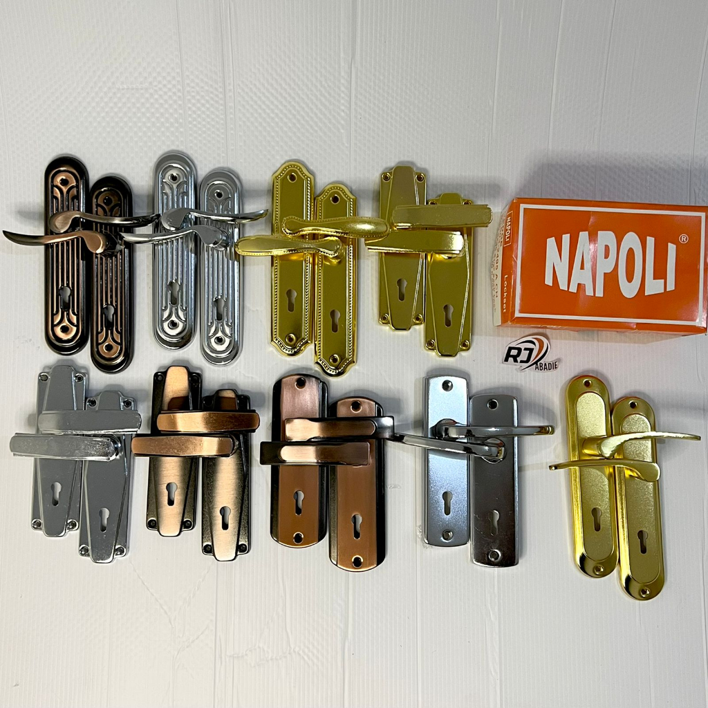 Jual Handle Gagang Kunci Pintu Kecil Model Lama Mortise Door Locks Set ...