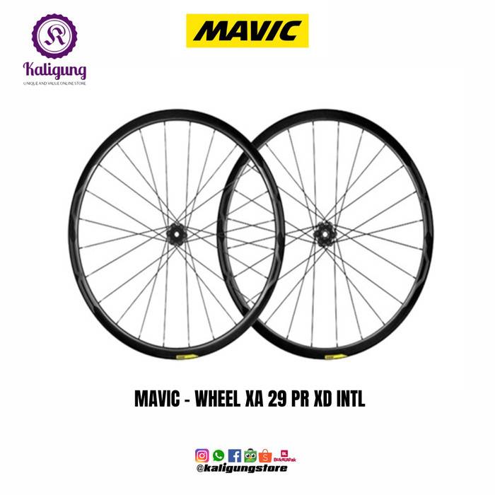Jual Wheelset MAVIC XA 29 XD driver Sram pair Velg Roda Sepeda XC MTB ...