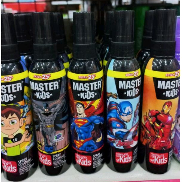 Jual Master Kids Spray Cologne 80ml + 20ml ORIGINAL 100% | Shopee Indonesia