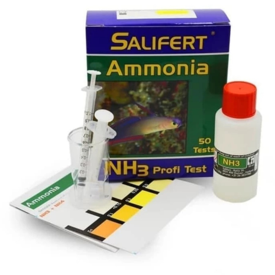 Jual SALIFERT AMMONIA NH3 PROFI TEST KIT FOR SALT WATER ALAT TEST ...