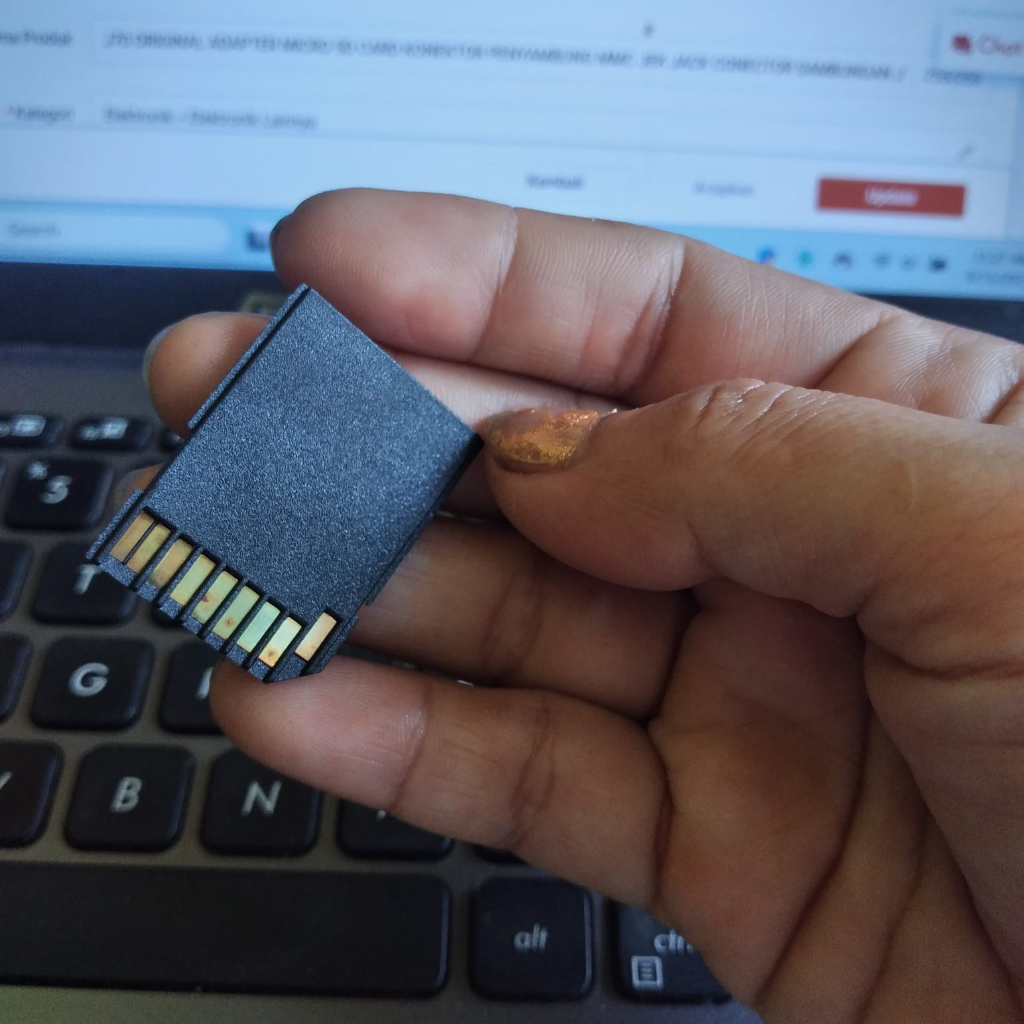 Jual J70 ORIGINAL ADAPTER MICRO SD CARD KONEKTOR PENYAMBUNG MMC JEK ...