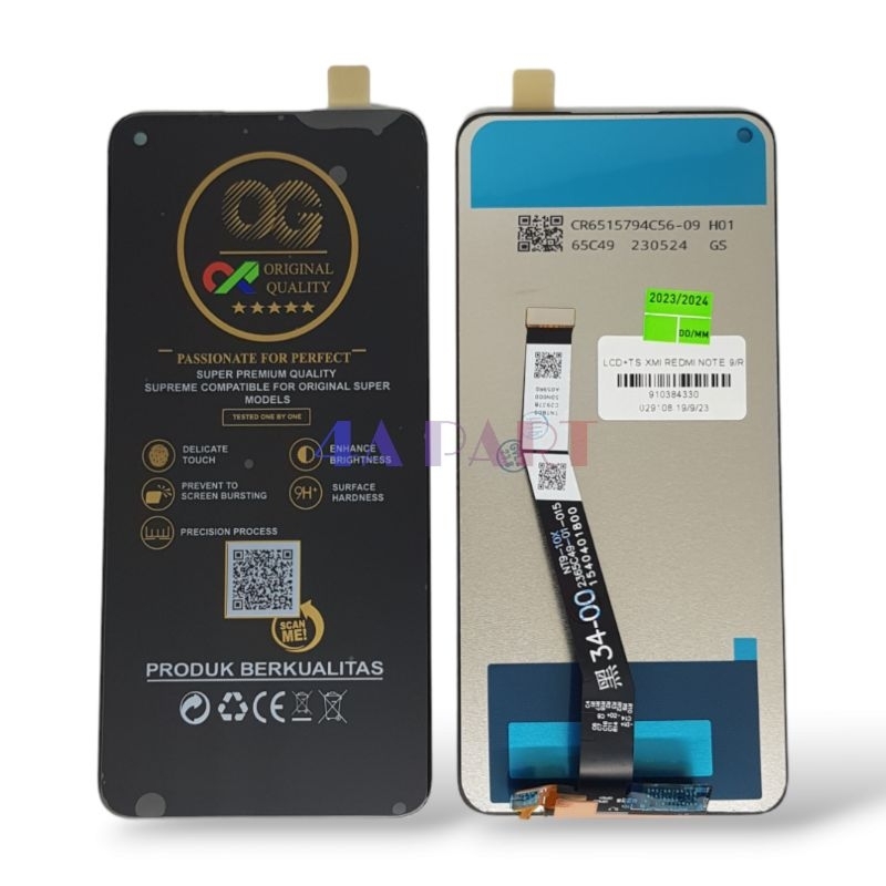 Jual LCD TOUCHSCREEN XIAOMI NOTE 9 / REDMI 10X 4G FULLSET | Shopee Indonesia