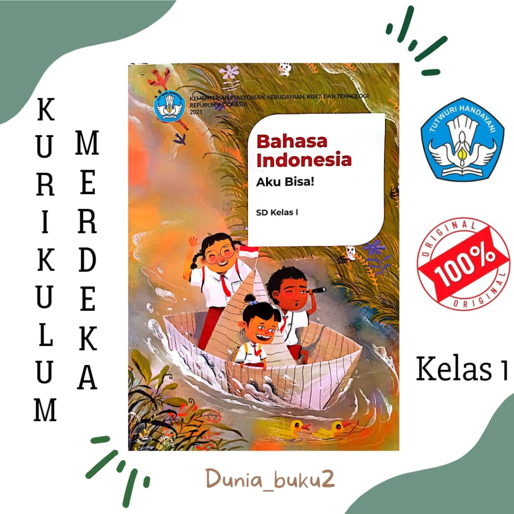 Jual BUKU SISWA BAHASA INDONESIA KURIKULUM PENGGERAK-MERDEKA KELAS 1 SD/MI | Shopee Indonesia