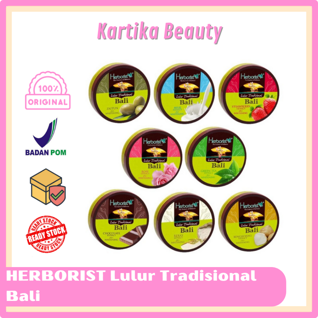 Jual HERBORIST LULUR TRADISIONAL BALI 100 GRAM HERBORIS AROMA TERAPI ...