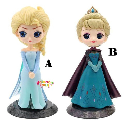 Jual Frozen Queen Elsa Figure Mainan Princess Pajangan Miniatur Hiasan ...