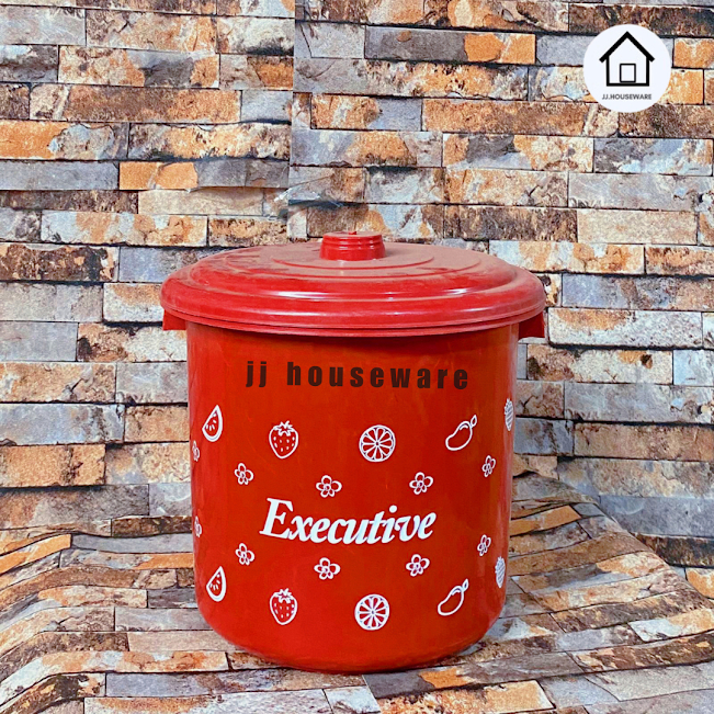 Jual Ember plastik murah / ember diamond motif bunga / JJ houseware ...