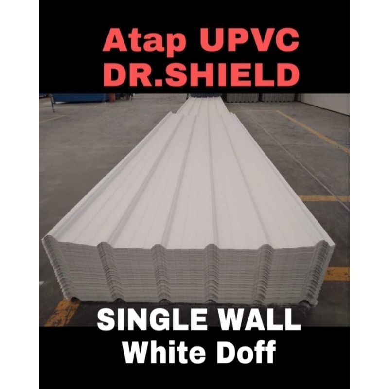 Jual Atap UPVC Dr Shield single layer RF 1050/meter/Dr Shield single ...