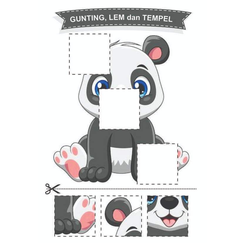 Jual Lembar Aktivitas Anak Gunting Lem dan Tempel - Lembar Belajar anak ...