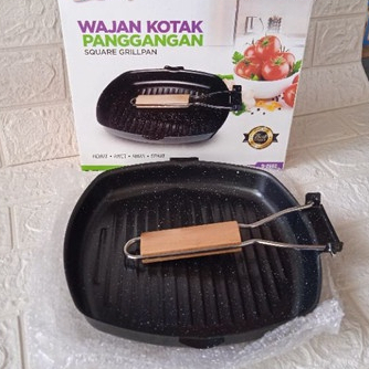 Jual [HOME MART] GSF Grill Pan G-2402 Dan G-2602 Alat Pemanggang Teflon ...