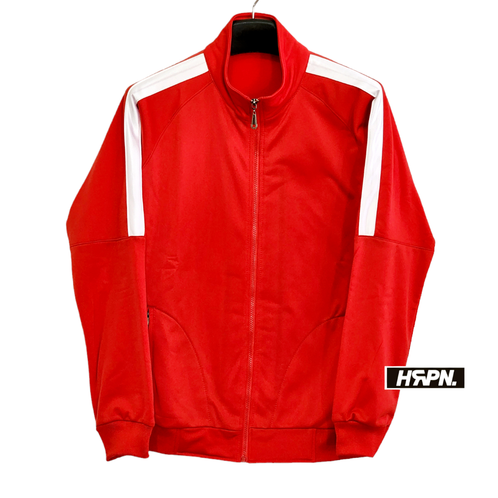 Jual jaket merah putih indonesia timnas polos seragam bahan tidak panas ...