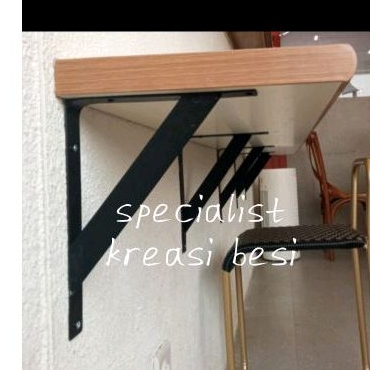 Jual rak besi tempel tembok besi tebal segita | Shopee Indonesia