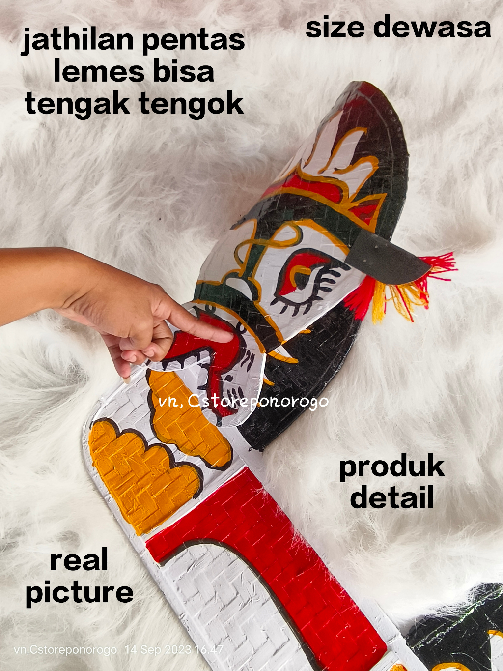 Jual JARANAN JATIL LEMES PENTAS DEWASA HARGA GROSIR / jaranan / kuda ...