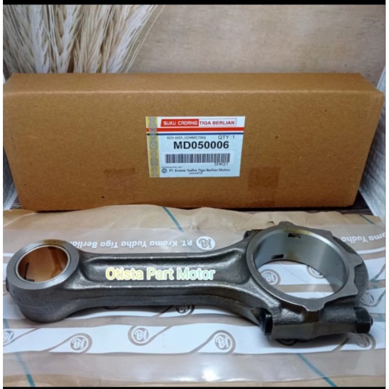 Jual stang seher piston con rod mitsubishi L200 K74 4D55 4D56 MD050006 ...