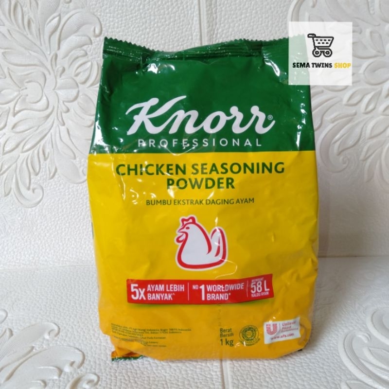 Jual KNORR Chicken Seasoning Powder 1kg - Bumbu Ekstrak Daging Ayam 1 ...