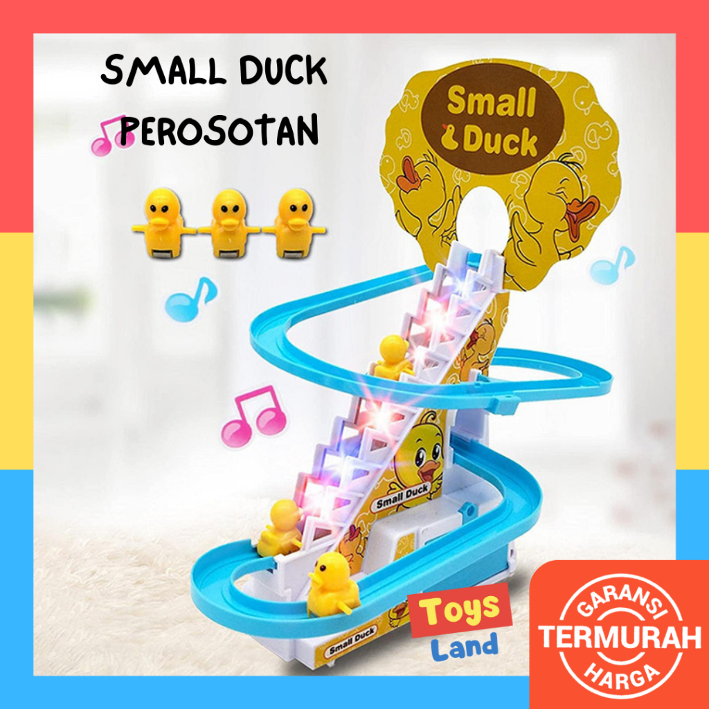 Jual Mainan Track Tangga Small Duck Mainan Tangga Bebek Berjalan Mainan ...