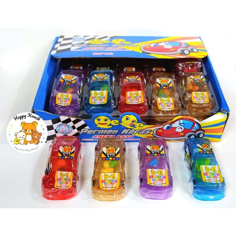 Jual Permen Cemilan Snack Mobil Sedan Candy Cars (isi 20 pcs) | Shopee ...