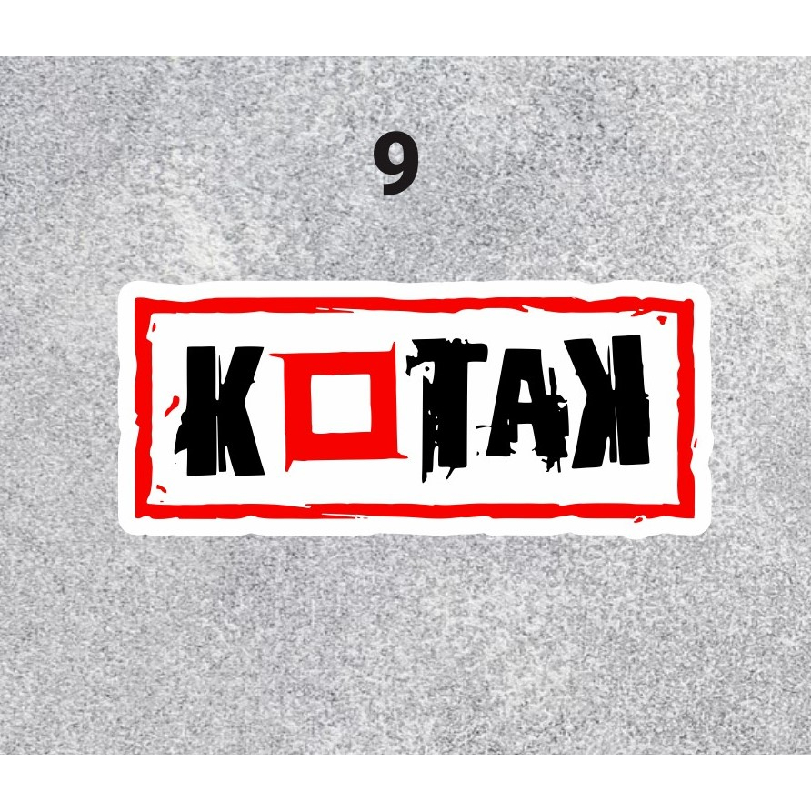 Jual STICKER BAND INDO /STICKER AESTHETIC BAND INDO / STICKER HELM ...