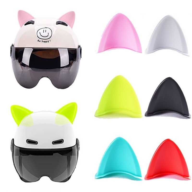 Jual Aksesoris Helm Kuping Kucing Lucu Untuk Helm Lucu | Shopee Indonesia