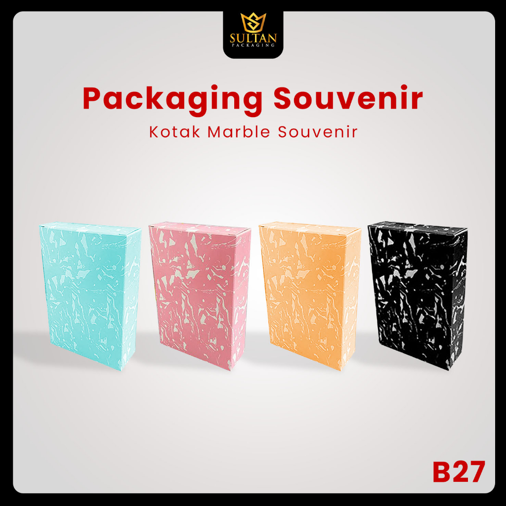 Jual Packaging Souvenir - Kotak Souvenir Marble - Box Packaging Hadiah ...