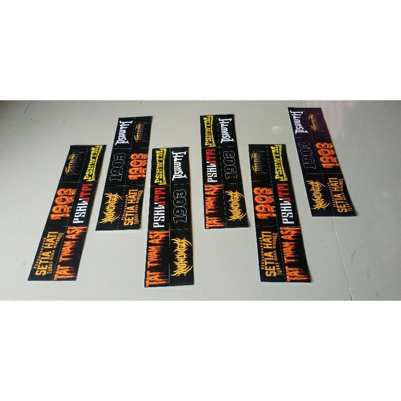 Jual Stiker Pshw Winongo Anti Air Laminasi ( Dapat 6 stiker ) | Shopee ...