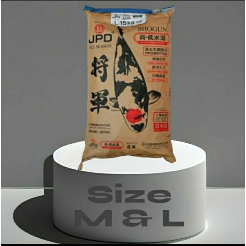 Jual JPD Shogun 15kg 15 kg premium koi Food | Shopee Indonesia