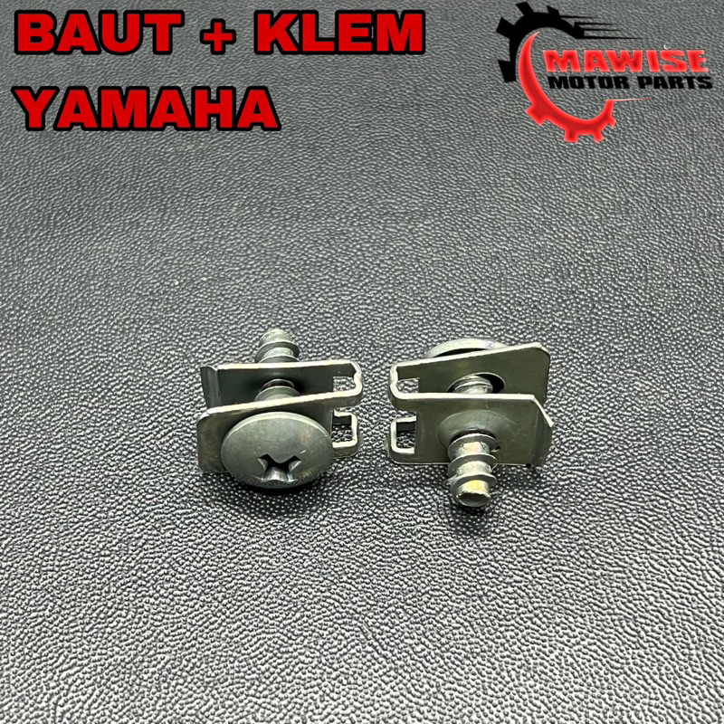 Jual BAUT + KLEM / BAUT KLIP YAMAHA | Shopee Indonesia