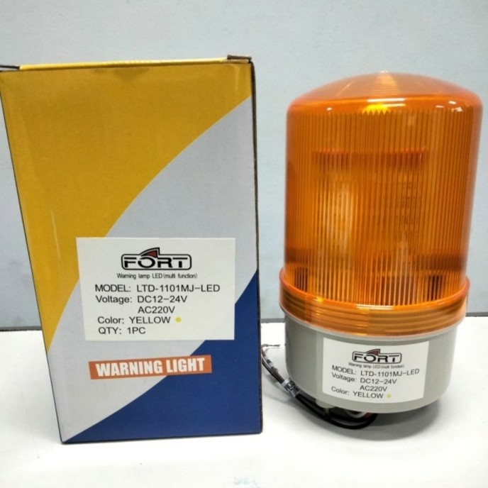 Jual Warning Light Rotary LTD-1101MJ 4" Lampu LED Buzzer bisa Bunyi ...