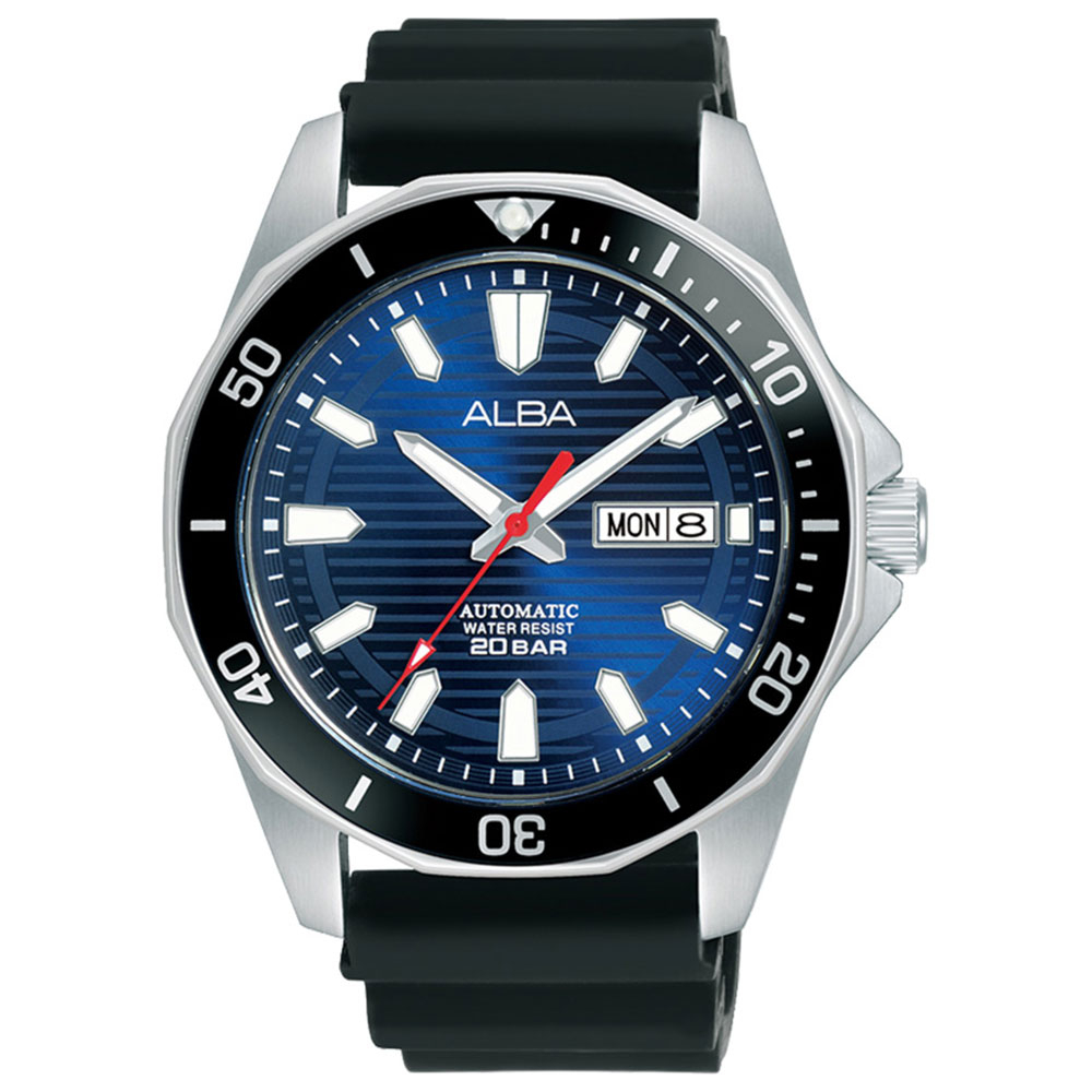 Jual Alba AL4465 AL4465X1 Jam Tangan Pria Automatic Analog Dial Biru ...