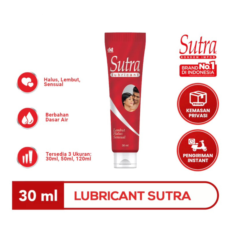 Jual Sutra lubricant ( pelumas meningkatkan sensasi bercinta ) | Shopee Indonesia