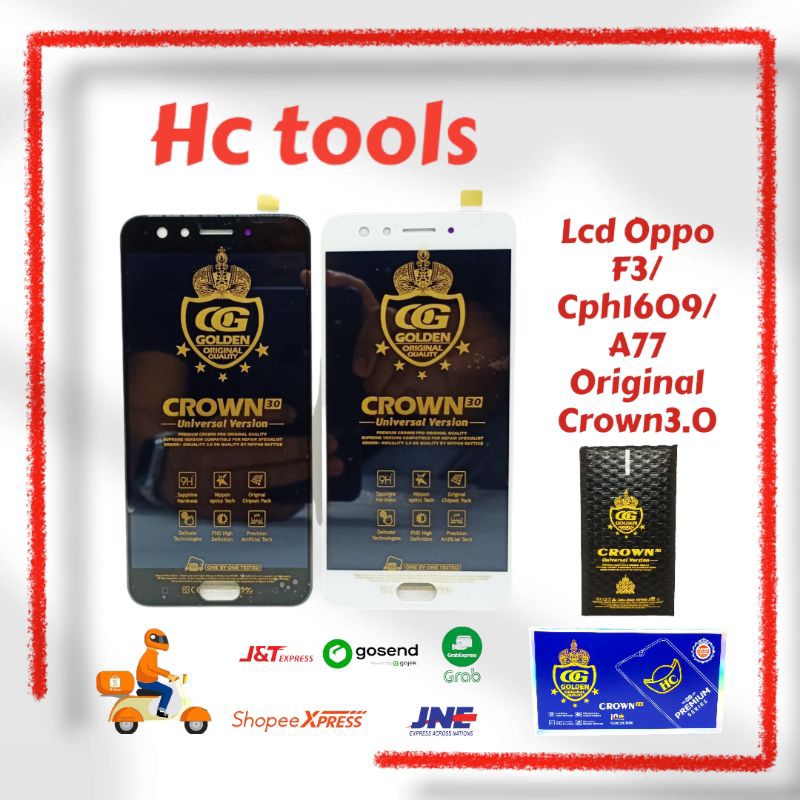 Jual LCD TOUCHSCREEN OP F3/CPH1609/A77 ORIGINAL | Shopee Indonesia