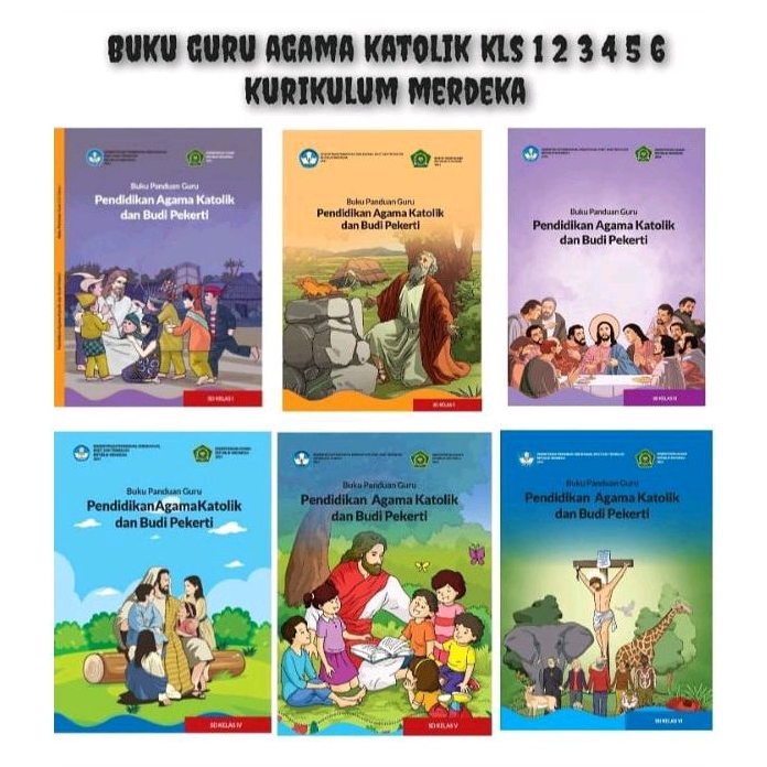 Jual Buku Panduan Guru Agama Katolik Kelas 1 2 3 4 5 6 Sd Kurikulum