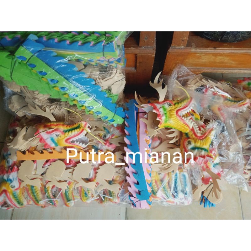 Jual kepala naga Bahan Terompet bahan layangan kepala naga | Shopee ...