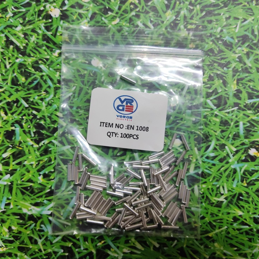 Jual FERRULES EN 1008 NON INSULATED 1mm SKUN KABEL Tusuk Sleeve EN1008 ...