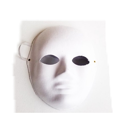 Jual Topeng Lukis Wajah Polos / Topeng Karakter / Topeng Polos / Face ...