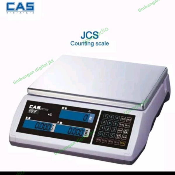 Jual COUNTING SCALE CAS JCS / TIMBANGAN HITUNG JUMLAH PCS BAUT / 30KG Berkualitas | Shopee Indonesia