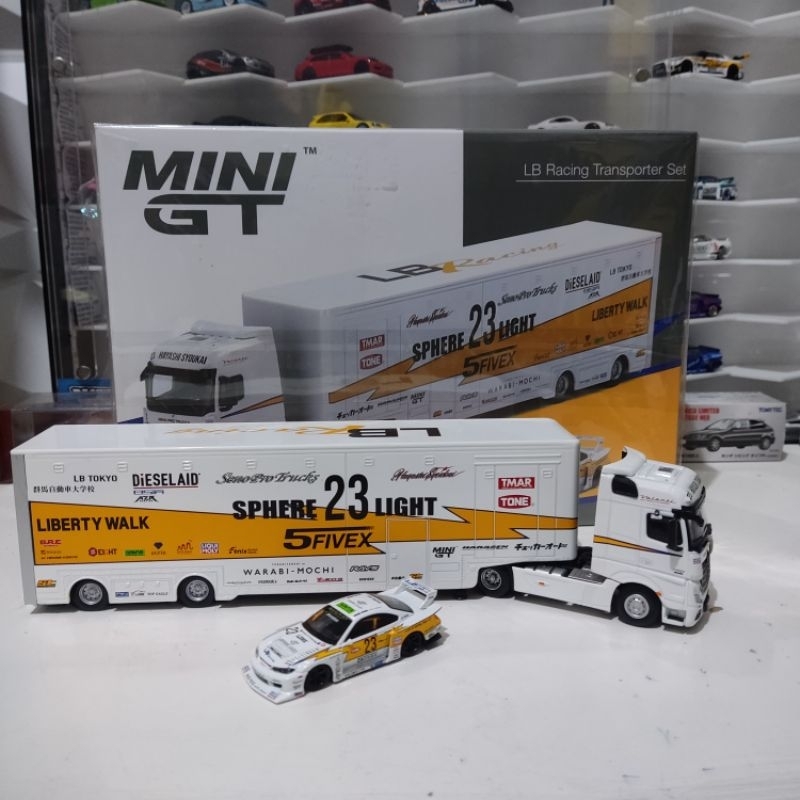 Jual MINI GT TRANSPORTER SET NISSAN S15 SILHOUETTE LBWK | Shopee Indonesia