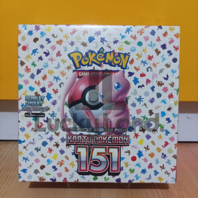 Jual Kartu Pokemon 151 Booster Box Sealed / Pokemon 151 Box Segel | Shopee Indonesia