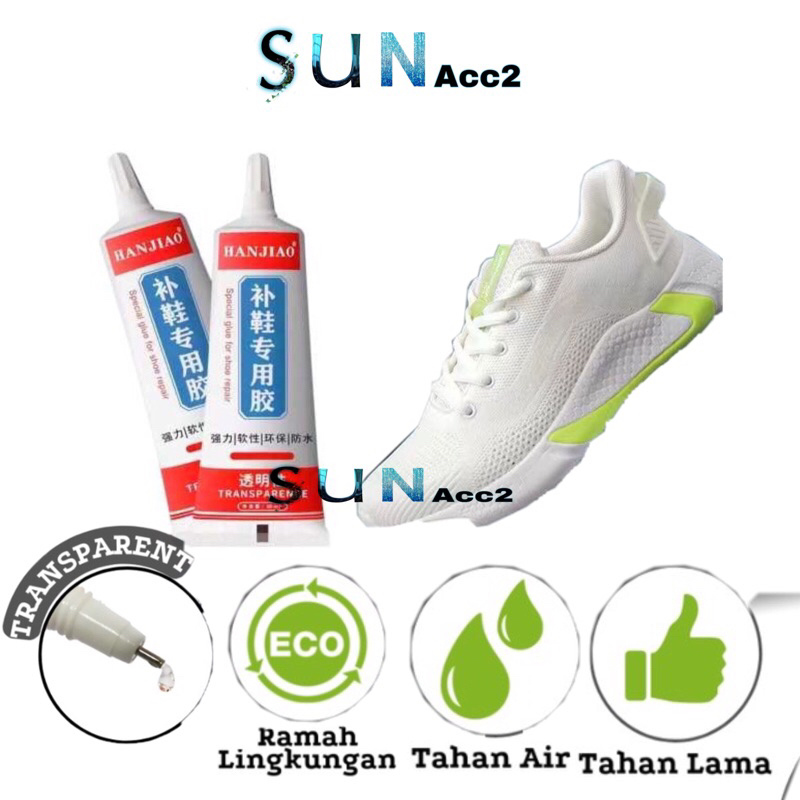 Jual (SUN) LEM HANJIAO PEREKAT SEPATU 60ML SUPER KUAT TAHAN AIR LEM ...