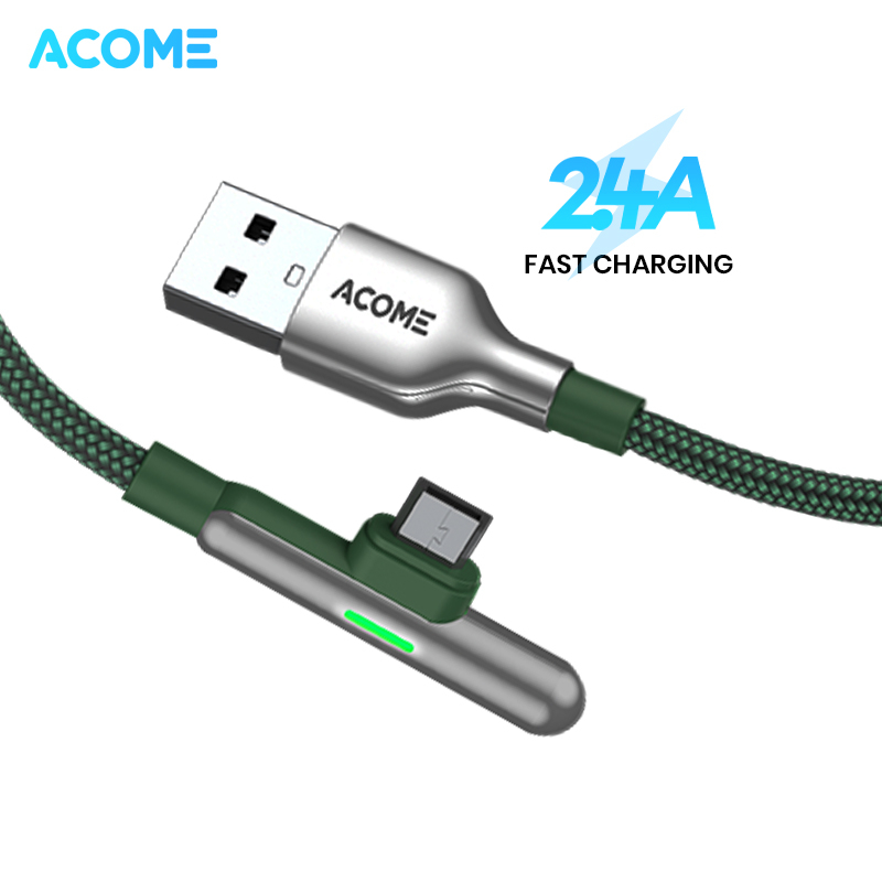 Jual ACOME Kabel Data Charger 100cm Type-C Lightning Micro Fast ...