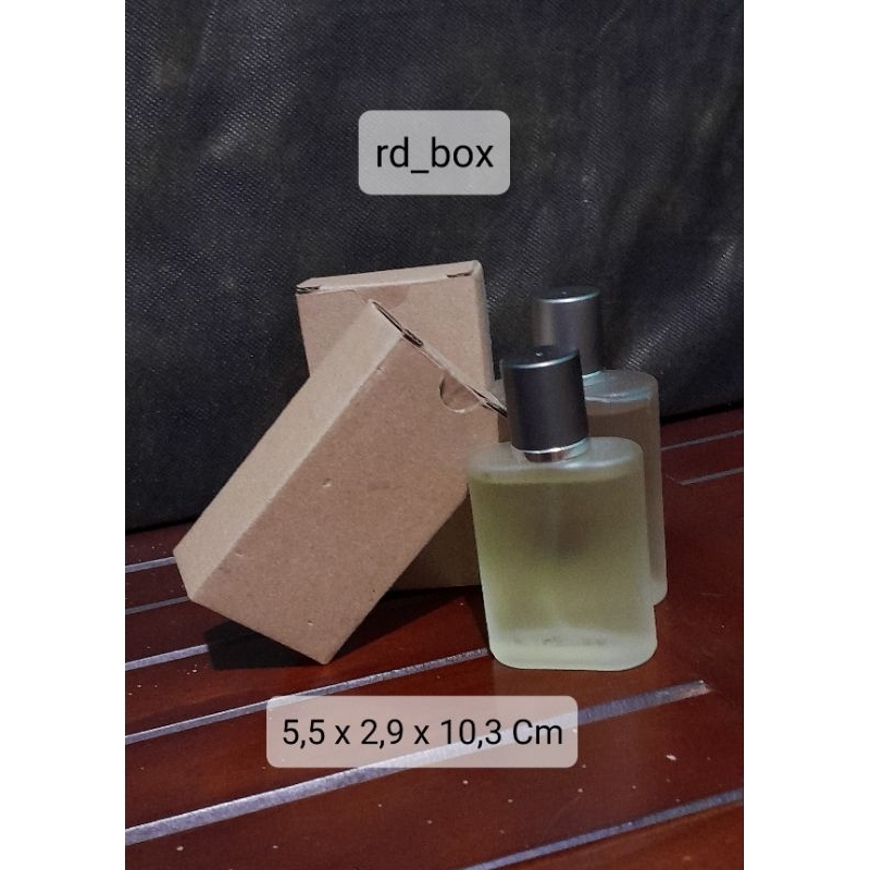 Jual kardus/box/dus uk 5,5x2,9x10,3 cm dus botol parfum 50 ml,box ...