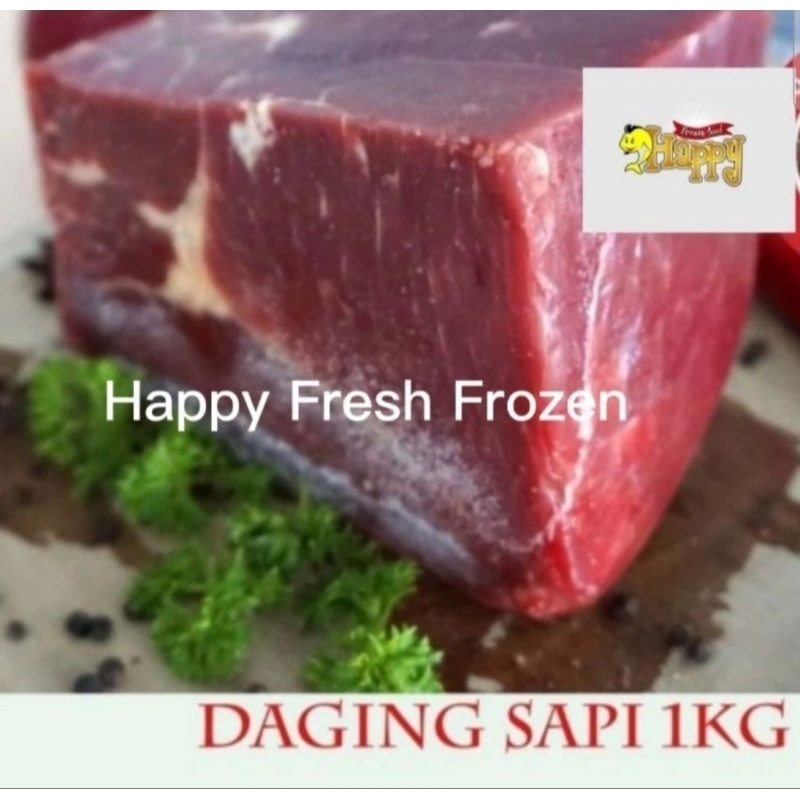 Jual Daging Sapi Halal Import AUS Frozen/Beku 1kg / Daging Rendang 1kg ...