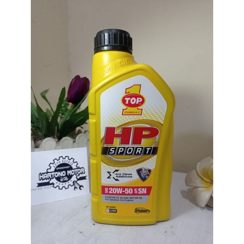 Jual Oli TOP 1 HP Sport SAE 20W-50 1L | Shopee Indonesia