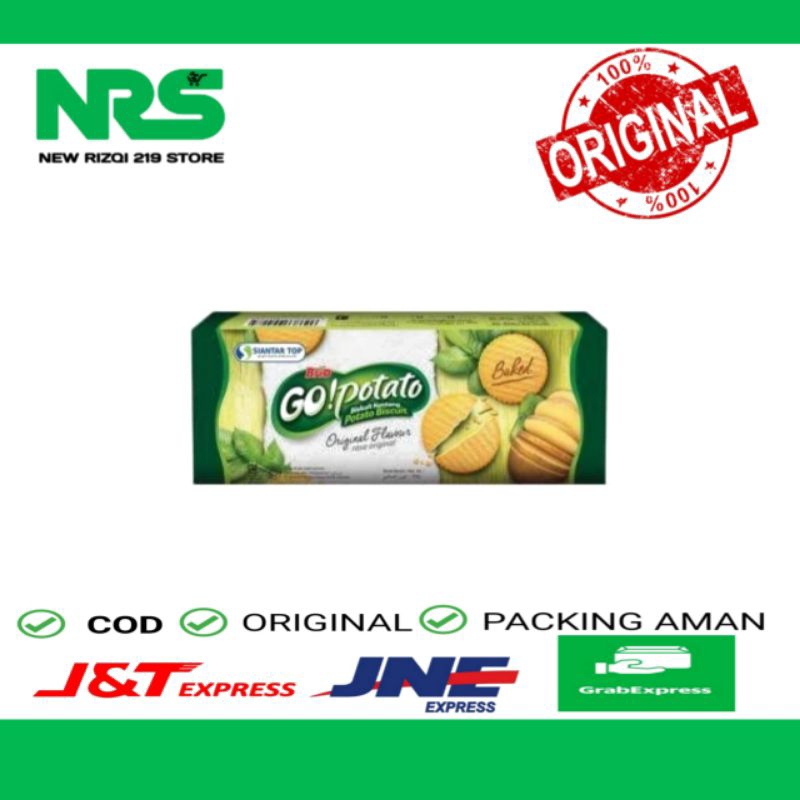 Jual Brio Go Potato Biskuit 60 gr | Shopee Indonesia