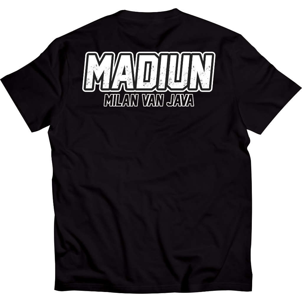 Jual Kaos Madiun Tshirt Kota Madiun Milan Van Java | Shopee Indonesia