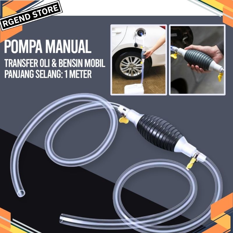 Jual Pompa Tangan Transfer Bensin Manual Sedot Bensin Penyedot Minyak ...