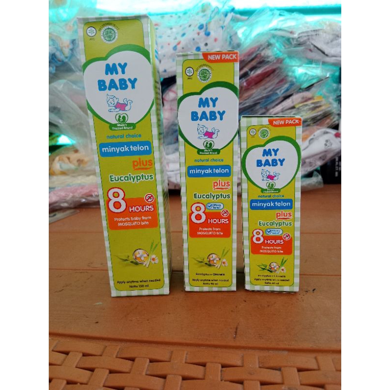 Jual Minyak Telon My Baby 8 jam Hijau | Shopee Indonesia