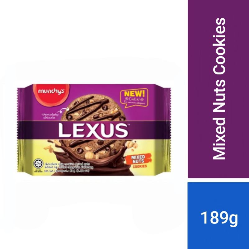 Jual MUNCHY'S LEXUS Cookies Mixed Nuts Malaysia (189g) | Shopee Indonesia