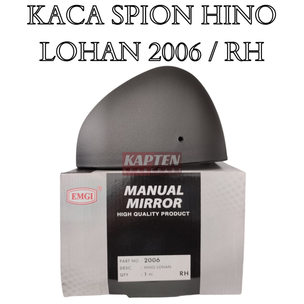 Jual Kaca Spion Hino Lohan/Manual Mirror/Isuzu Giga RH/Kanan EMGI 2006 ...