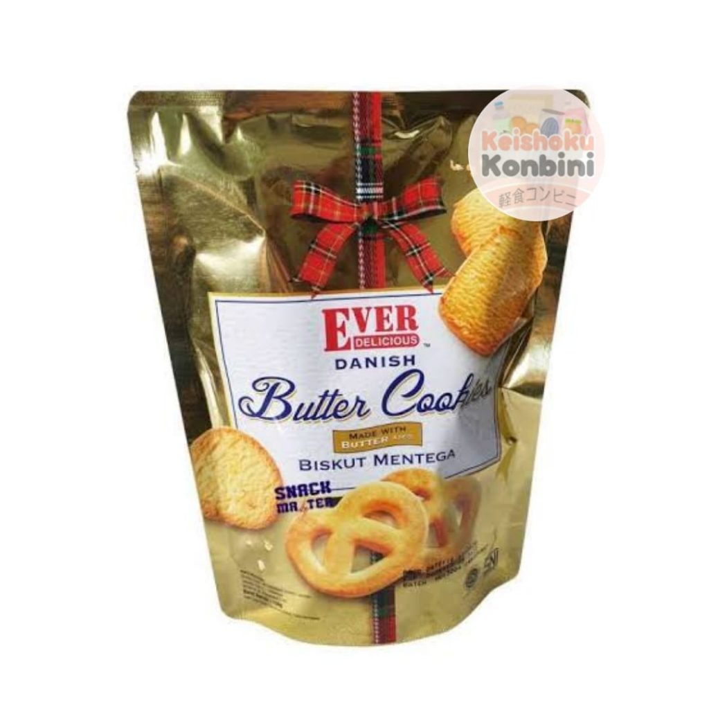 Jual Ever Delicious Danish Butter Cookies / snack / biskuit / snack ...